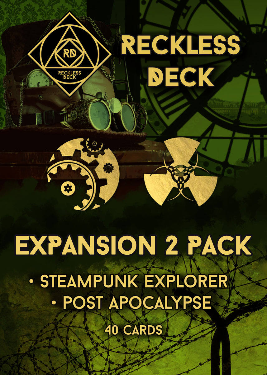 Steampunk Explorer & Post Apocalypse 2-Pack | Reckless Deck