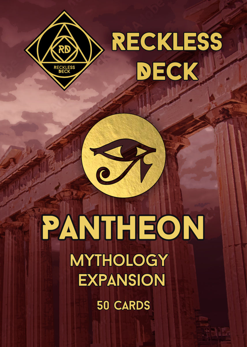 Pantheon 50-Card Mythology Expansion | Reckless Deck